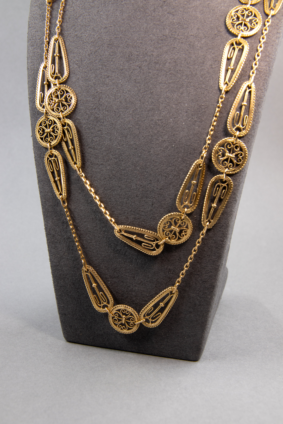 Sautoir filigrane ancien - Antikhor